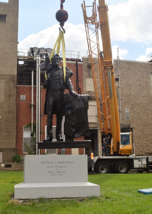 Boreman Statue Arrives at West Virginia Independence Hall | News ...
